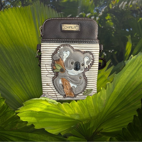 Chala | Bags | Chala Koala Small Purse With Ajustable Strap And Front ...